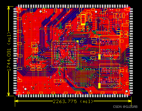 基于三星 ARM11 S3C6410芯片最小系统核心板PROTEL版及AD版硬件（原理图+PCB）文件_三星arm11核心板-CSDN博客