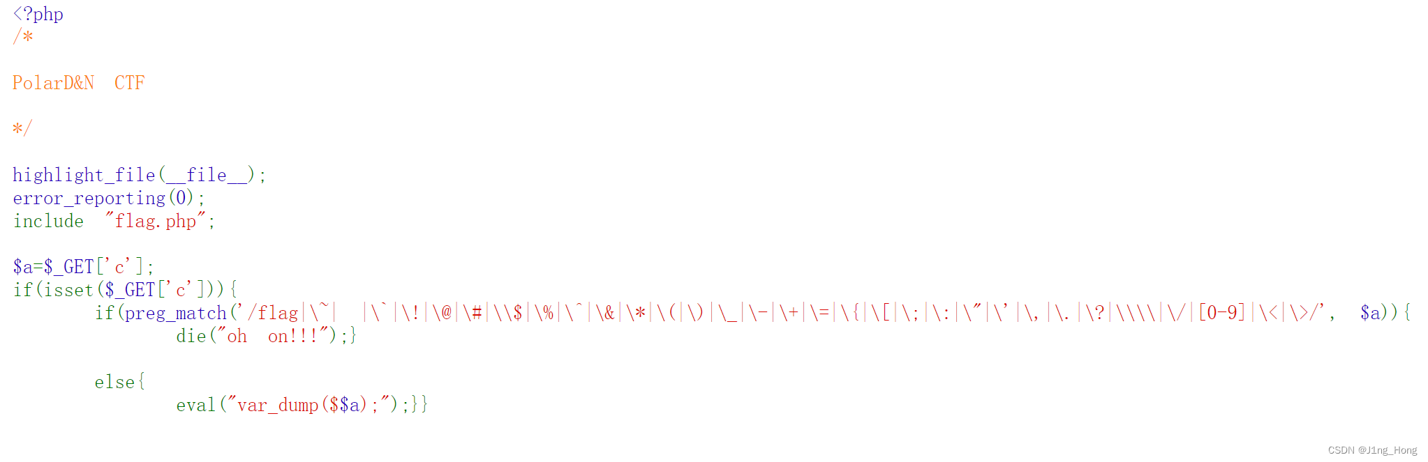 PolarD&N-CTF-web方向-简单_ctf don'ttouchme-CSDN博客