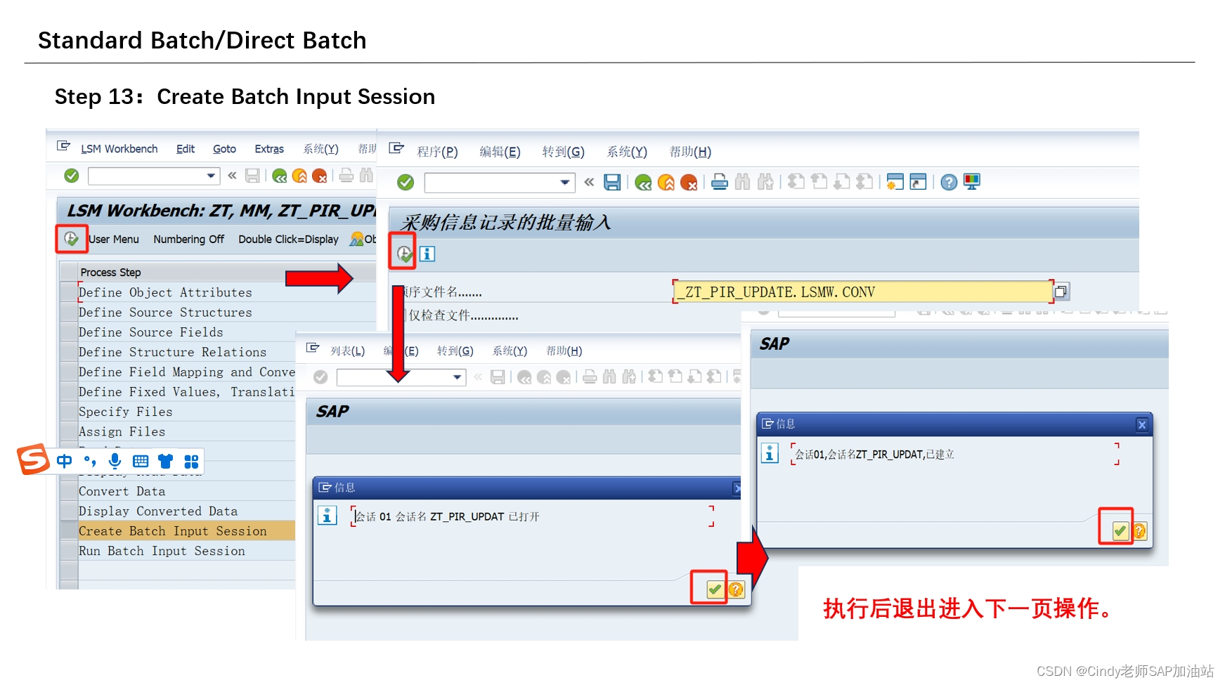 LSMW 功能展示一•Standard Batch/Direct Batch-CSDN博客