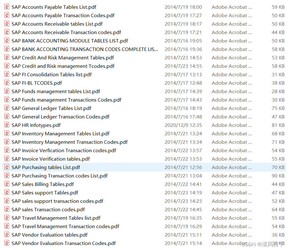 0 SAP 自开发程序取值逻辑目录(SAP Fields Fetching Logic Catalogue)_如何导出自开发sap程序-CSDN博客