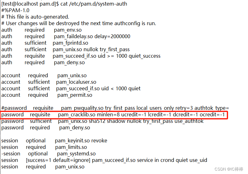 CentOS复杂度设置_pwquality.conf-CSDN博客