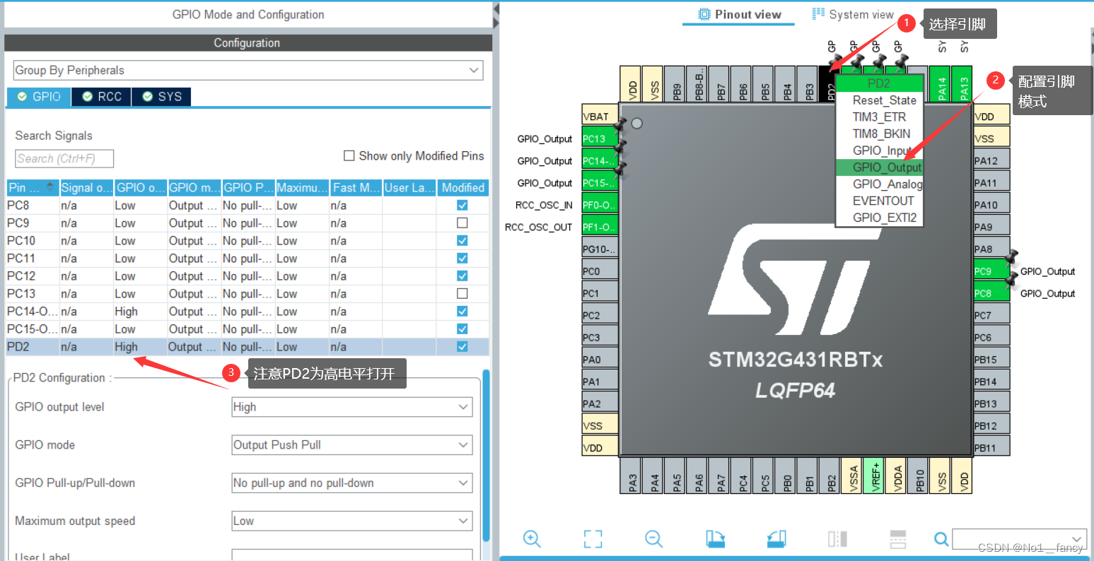 一、蓝桥杯嵌入式STM32G431RBT6_点亮LED_stm32g431的led引脚-CSDN博客