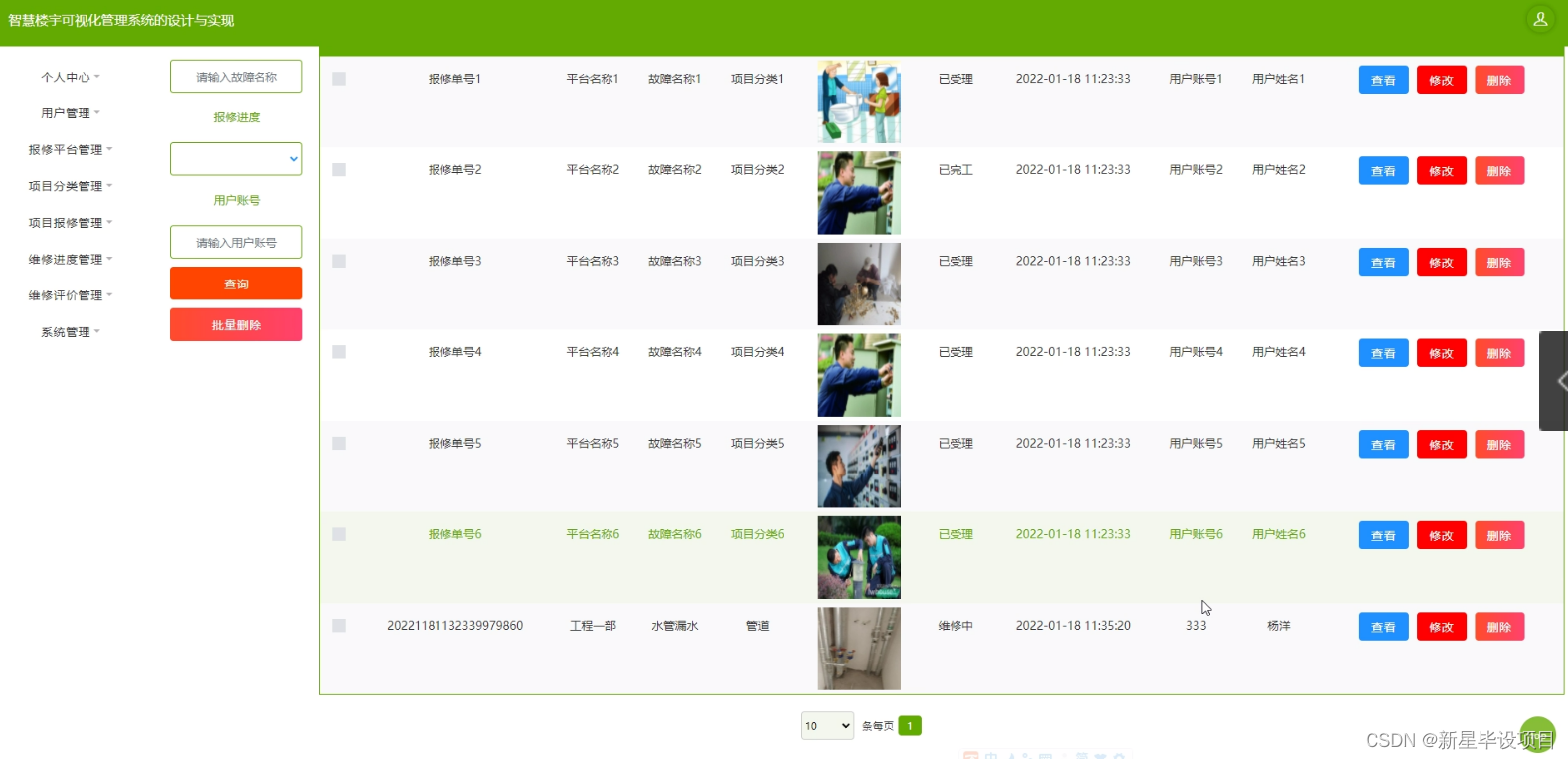 智慧楼宇可视化管理系统的设计与实现jspjavaspringmvcmysqlmybatisidea物业管理系统数据可视化界面 Csdn博客