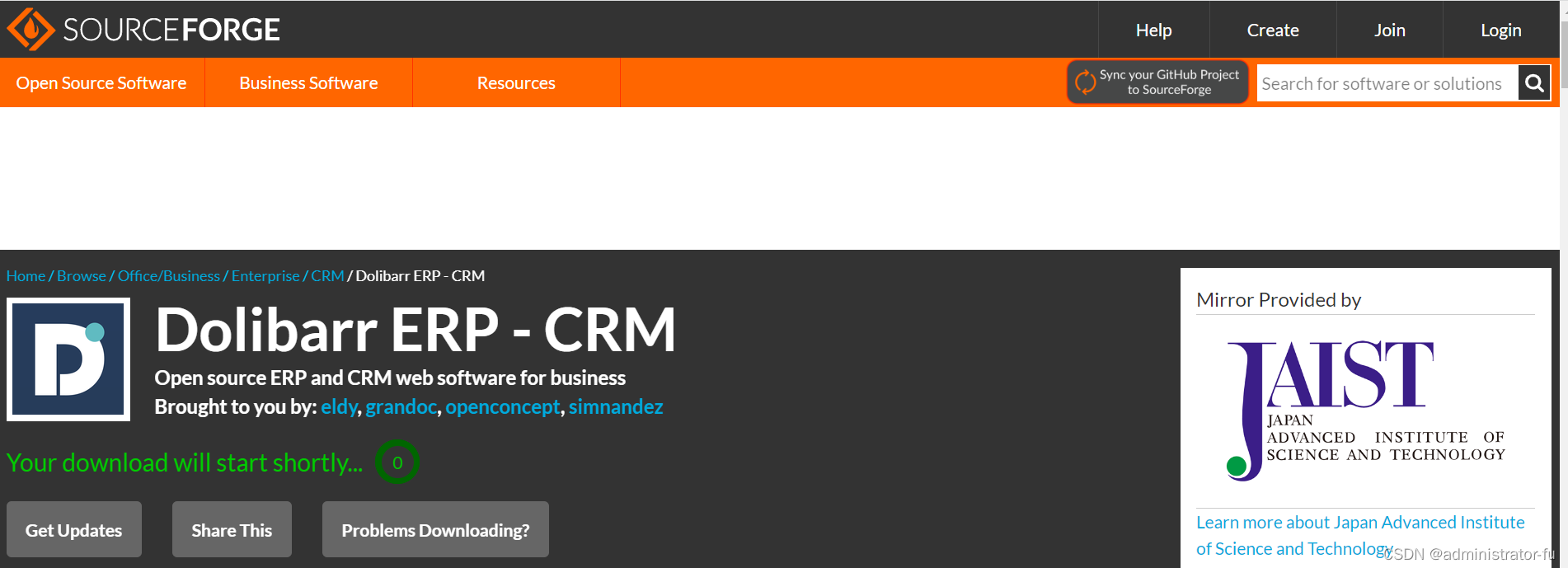 SourceForge文件无法下载问题的技巧（20230131有效）_sourceforge怎么下载-CSDN博客