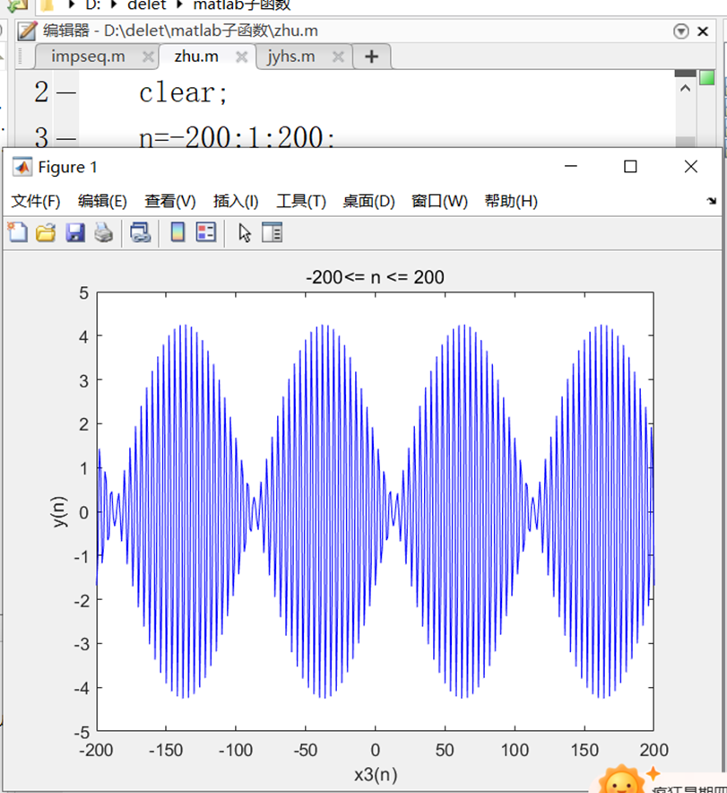 数字信号处理实验 离散时间信号 Matlab代码matlab绘制信号离散 Csdn博客