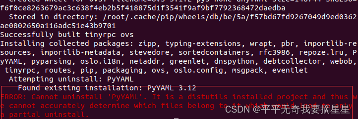 卸载原来的mininet和RYU，在Python3.6环境中重新安装（成功版）_怎么删除已经安装的mininet-CSDN博客