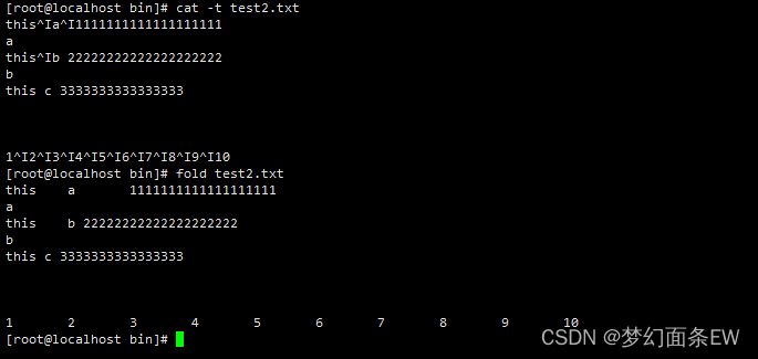 【busybox记录】【shell指令】foldshell Fold 字符 Csdn博客 