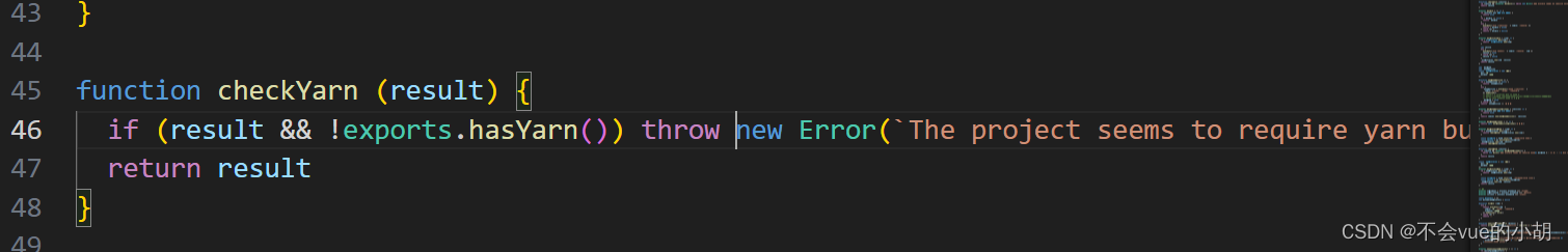 Error: The project seems to require yarn but it‘s not installed._error: the project seems to ...