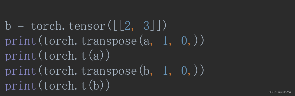 PyTorch深度学习基础之Tensor的变换、拼接和拆分_tensor拆分多一维-CSDN博客
