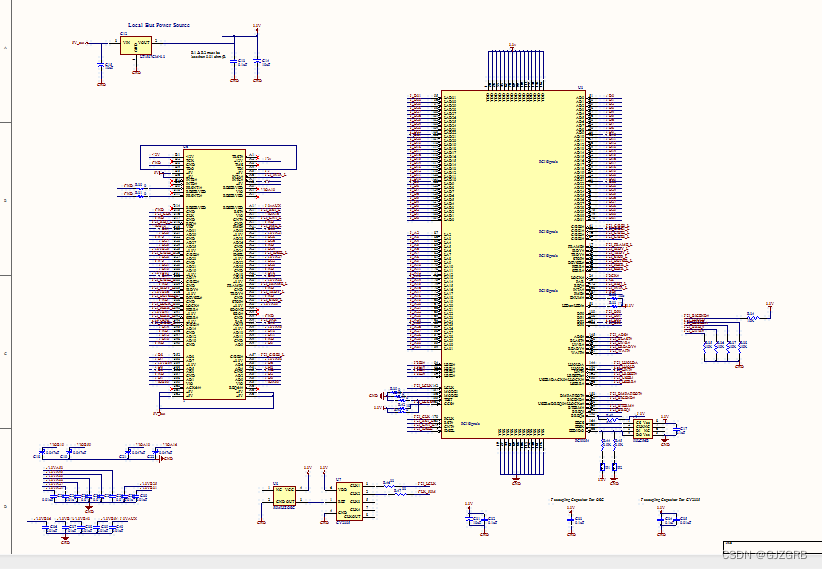 基于PCI9054芯片+E2C5Q208 FPGA PCI接口控制卡硬件（原理图+PCB）工程文件_pcie卡 pcb文件-CSDN博客