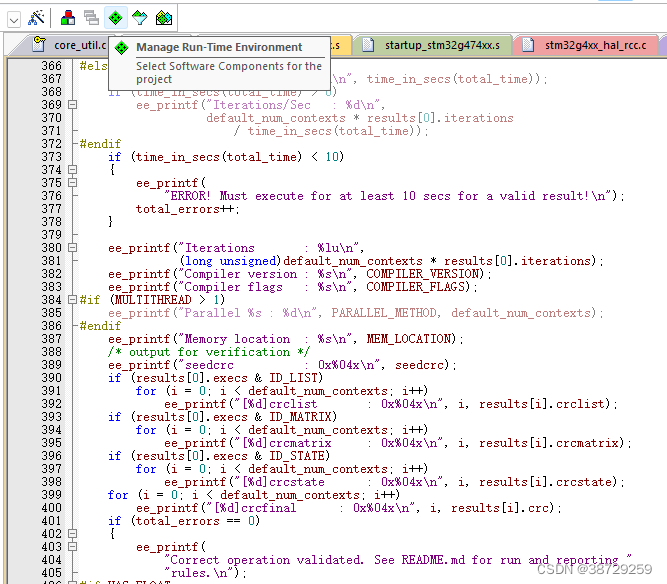 嵌入式cpu评分软件coremak的移植_coremark移植-CSDN博客