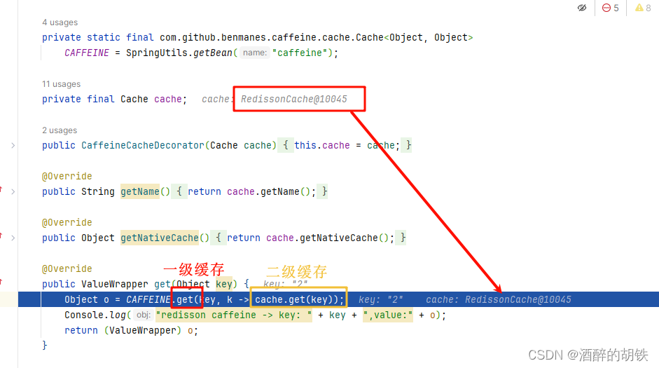 SpringBoot Caffeine+Redisson配置二级缓存_springboot jpa二级缓存-CSDN博客