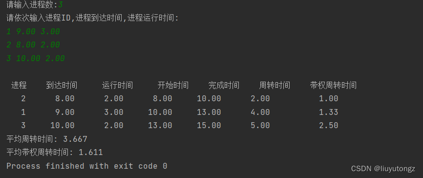 操作系统 处理机调度 先来先服务算法(fcfs)c、java先来先服务调度算法代码 Csdn博客