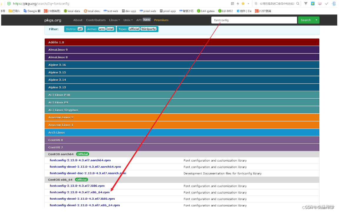 Linux安装中文字体库 离线安装fontconfig_fontconfig离线安装-CSDN博客