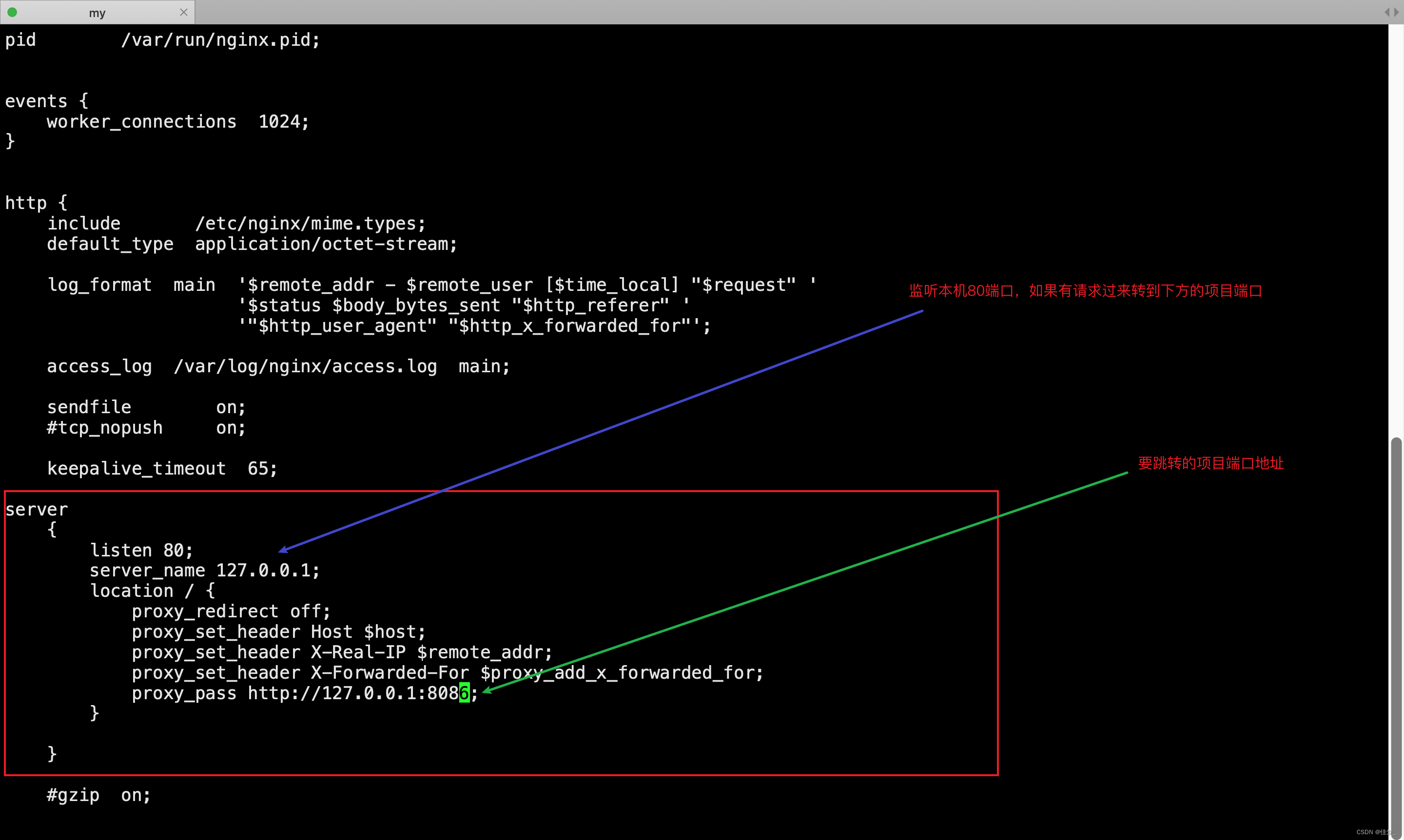 Centos7系统下安装nginx并配置域名转发实现域名访问centos7配置域名转发实验 Csdn博客 