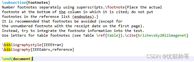 IEEE模板texlive使用.bib生成参考文献时报错:Something‘s wrong--perhaps a missing \item. \end{thebibliography ...