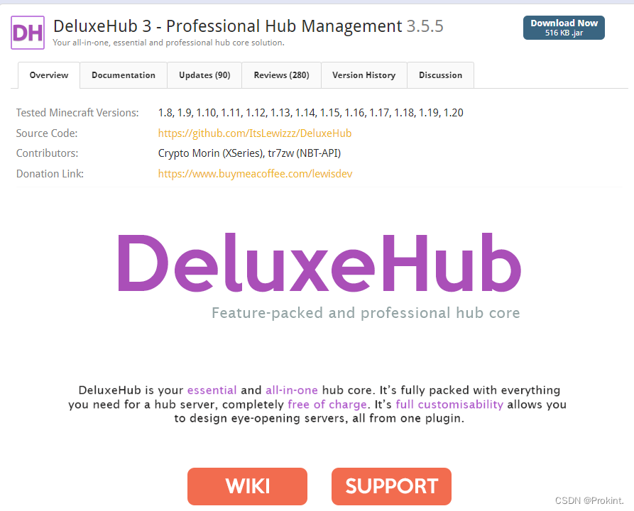 Minecraft Deluxehub 超好用大厅插件 中文文档_deluxehub插件-CSDN博客