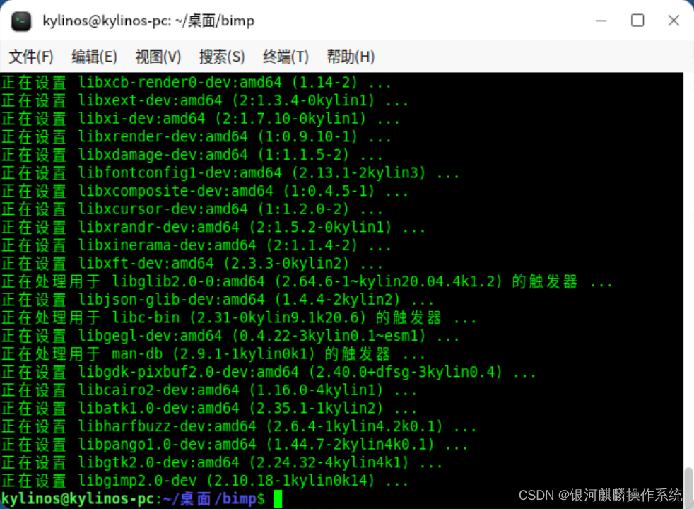 你问我答！手把手教学，银河麒麟桌面操作系统编译安装BIMP插件过程详解_银河麒麟gimp-CSDN博客