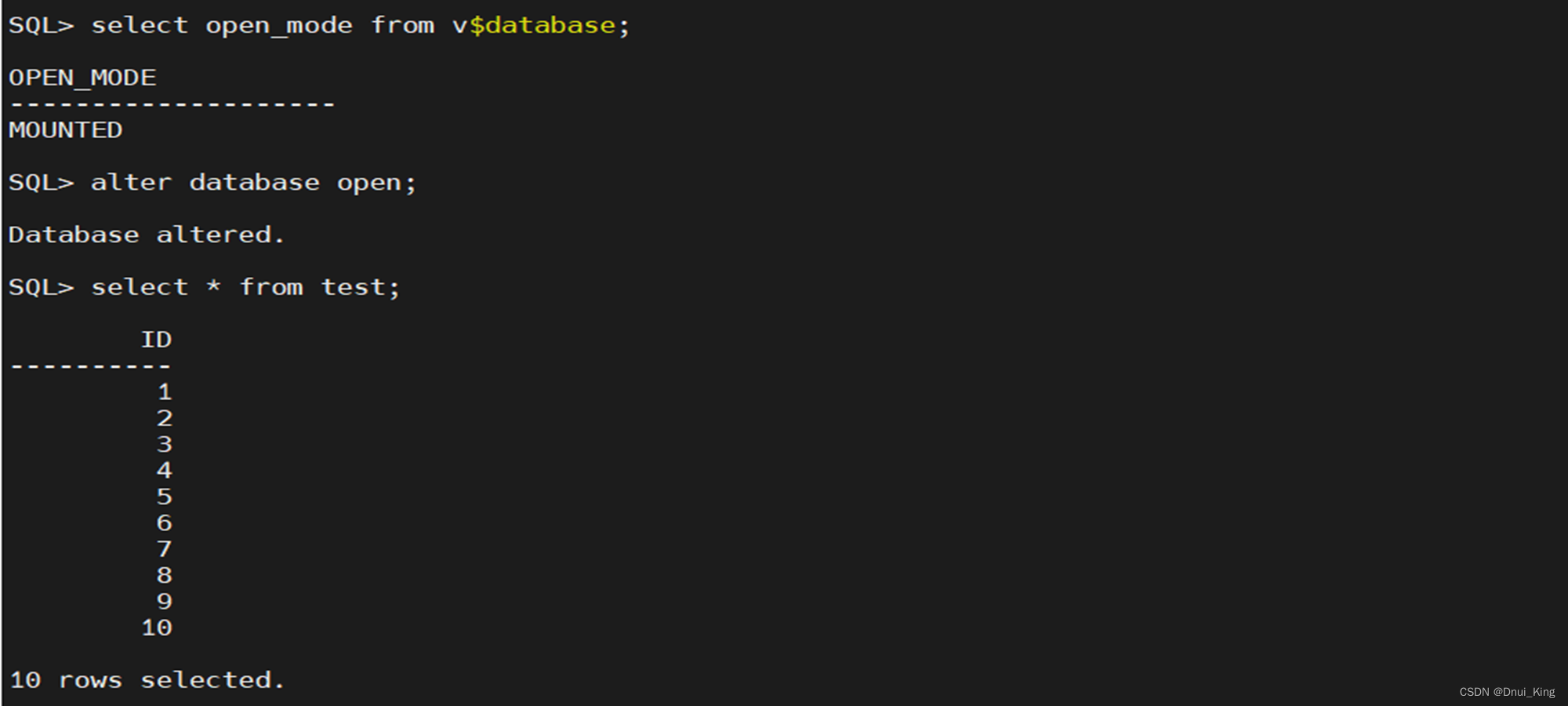 Oracle Rman备份恢复实操oracle Rman恢复 Csdn博客