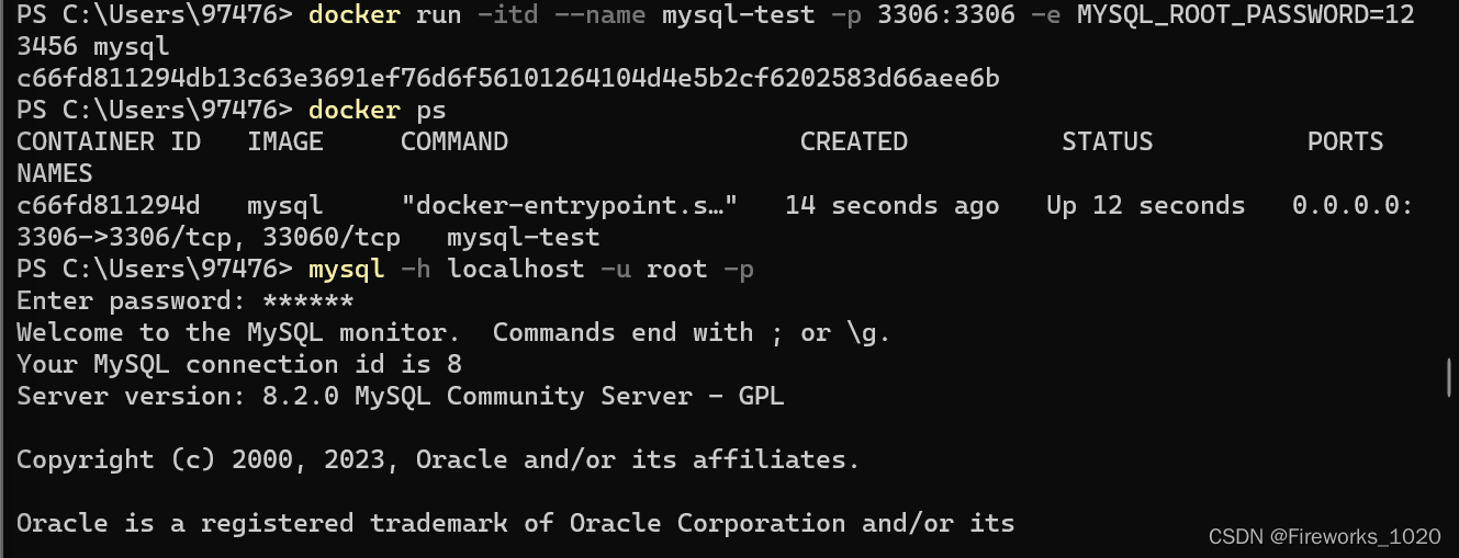 docker: exposing port TCP 0.0.0.0:3306-0.0.0.0:0: listen tcp 0.0.0.0:3306: bind: Only one usage ...