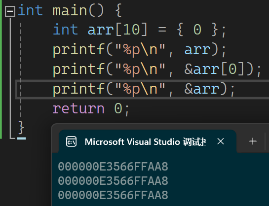你分得清楚给函数传址时，arr,&arr[0],&arr的不同吗?_&arr和arr[0]的区别-CSDN博客