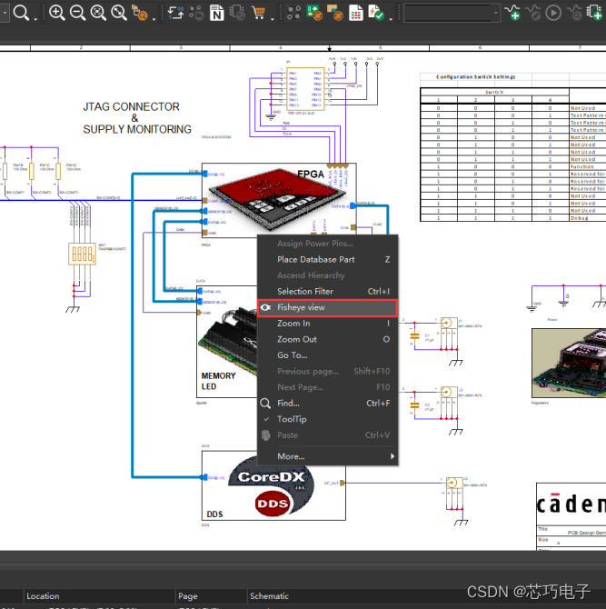 OrCAD X Capture CIS设计小诀窍 I 01. 如何在浏览Capture原理图时局部放大部分图纸?_fisheye view-CSDN博客