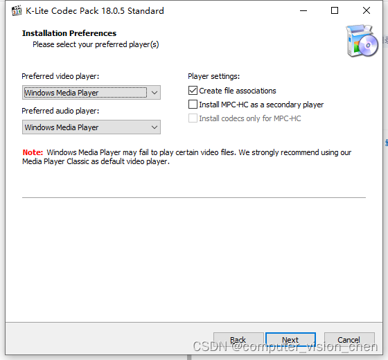 Qt播放视频报错 DirectShowPlayerService::doRender: Unresolved error code 0x80040266 & K-Lite Codec Pack ...