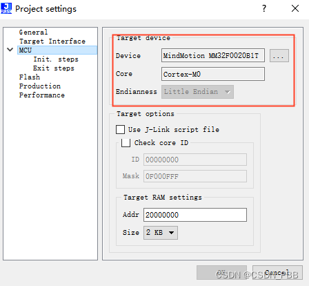 Err：Flash Download failed - “Cortex-M0”-CSDN博客