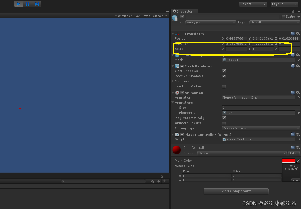 【Unity3D】导入FBX模型 缩放_unity播放模型变小-CSDN博客