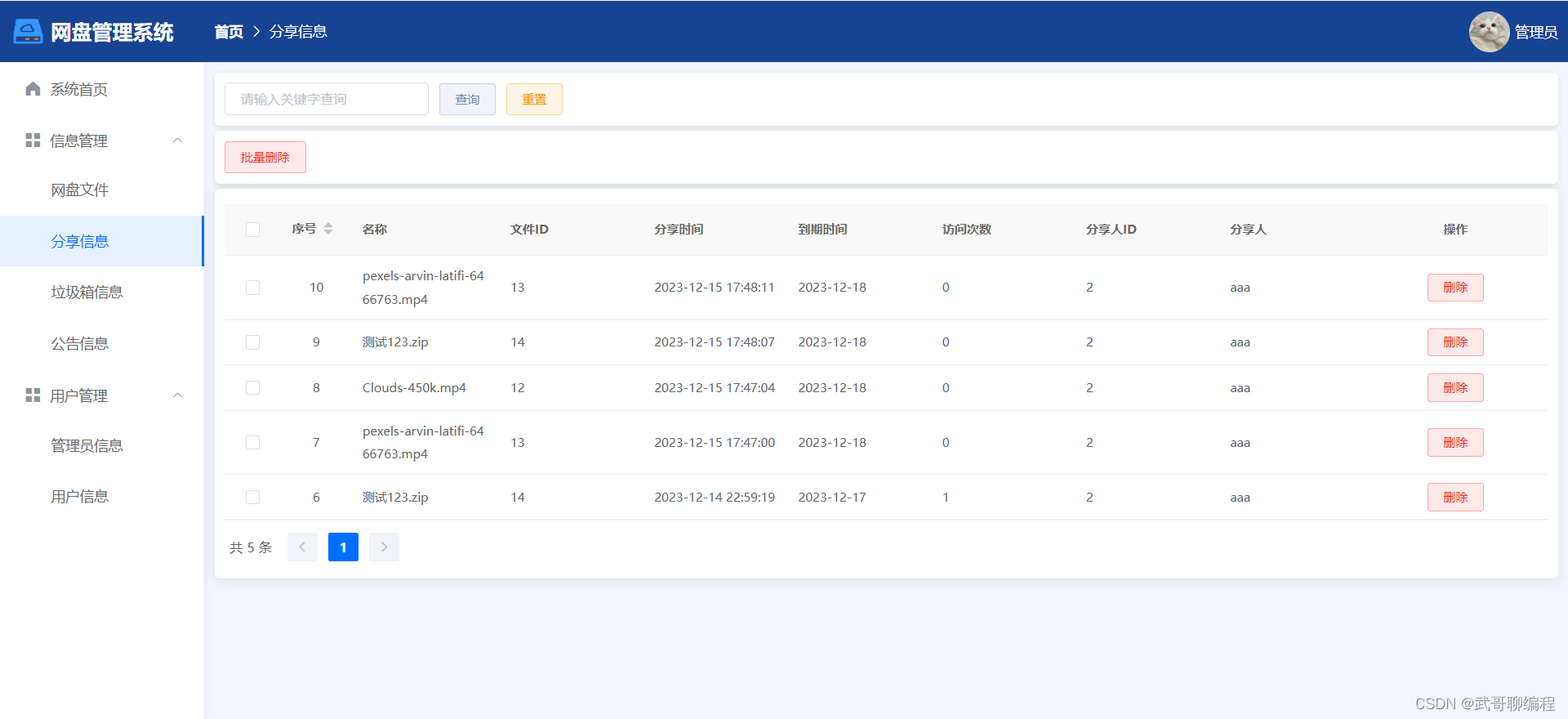 【从0带做】个人网盘系统，基于springbootvue的网盘系统，文件管理系统vue网盘项目 Csdn博客