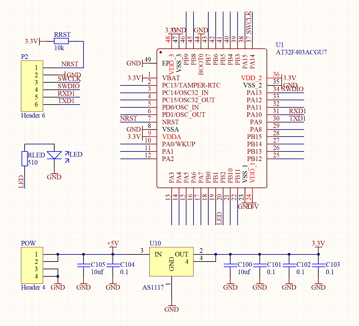 测试AT32F403单片机_at32f403怎么检查io-CSDN博客