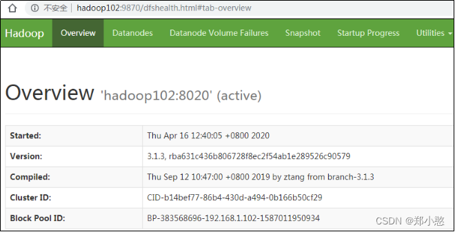 hadoop部署-CSDN博客
