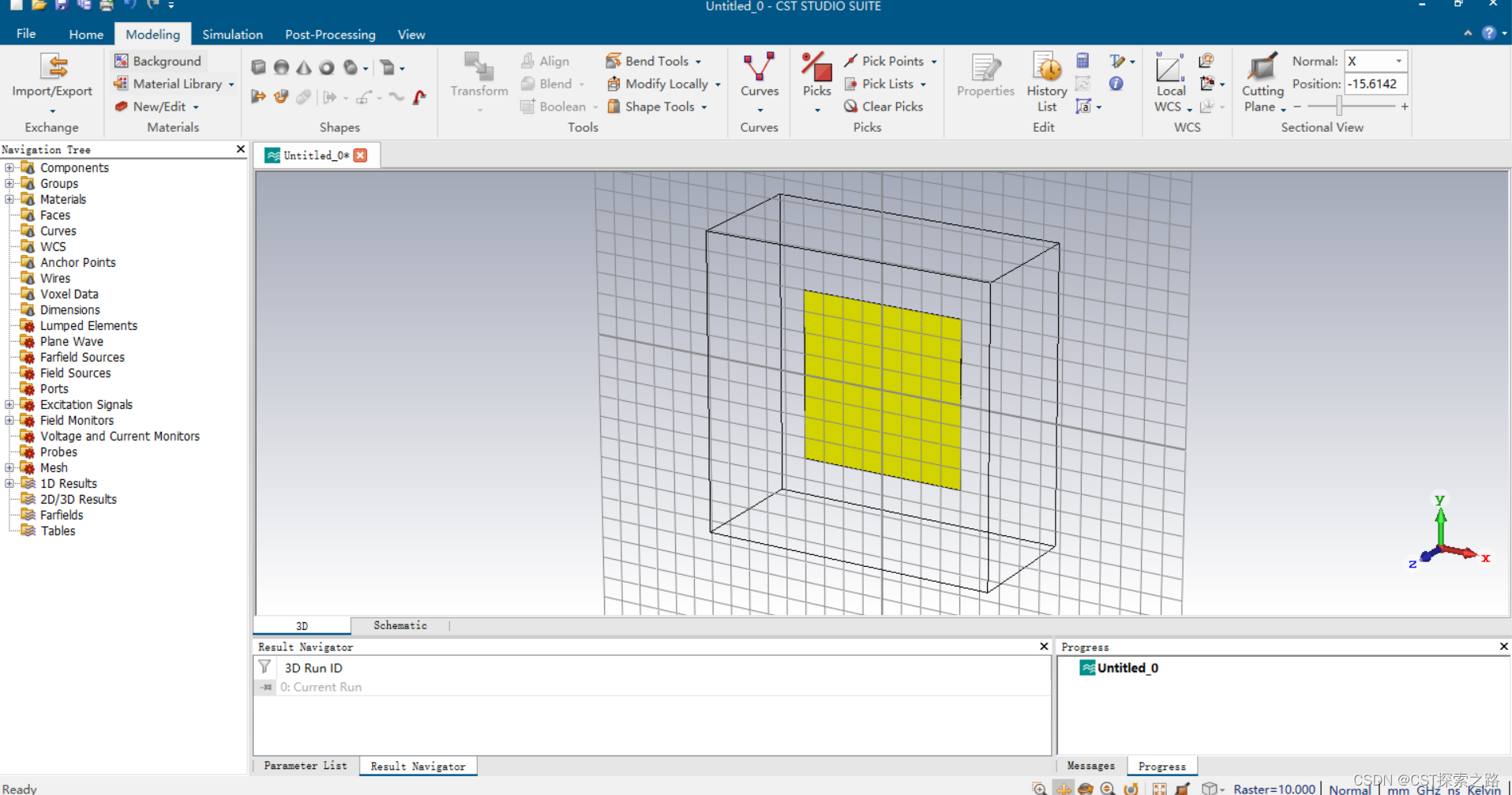 2.4GHz微带贴片天线CST仿真教程-CSDN博客