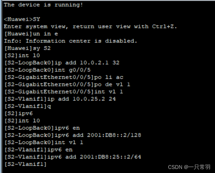IPv4+IPv6双栈综合实验_ipv4和ipv6双栈-CSDN博客