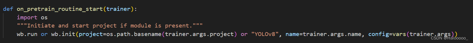 wandb.errors.UsageError: Invalid project name ‘runs/train‘: cannot contain characters ...