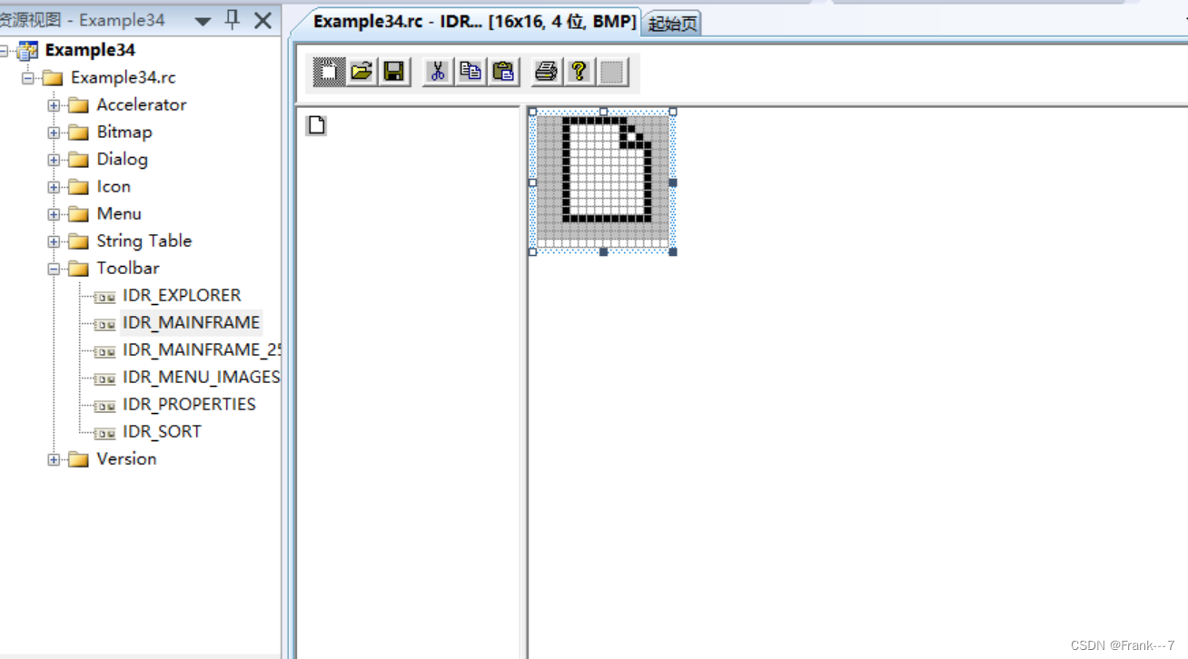 MFC---工具栏资源及CToolBar类（菜单、工具栏与状态栏）_mfc添加工具栏-CSDN博客