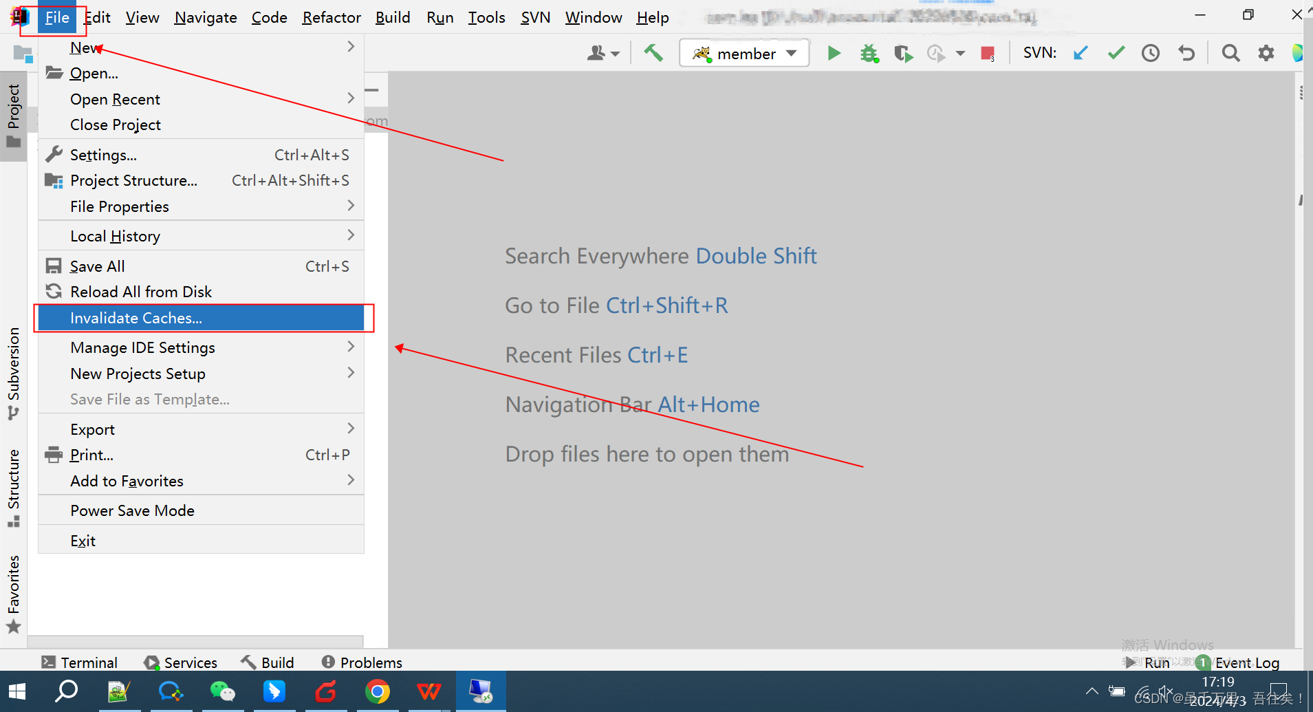 IDEA如何重启_重启idea-CSDN博客
