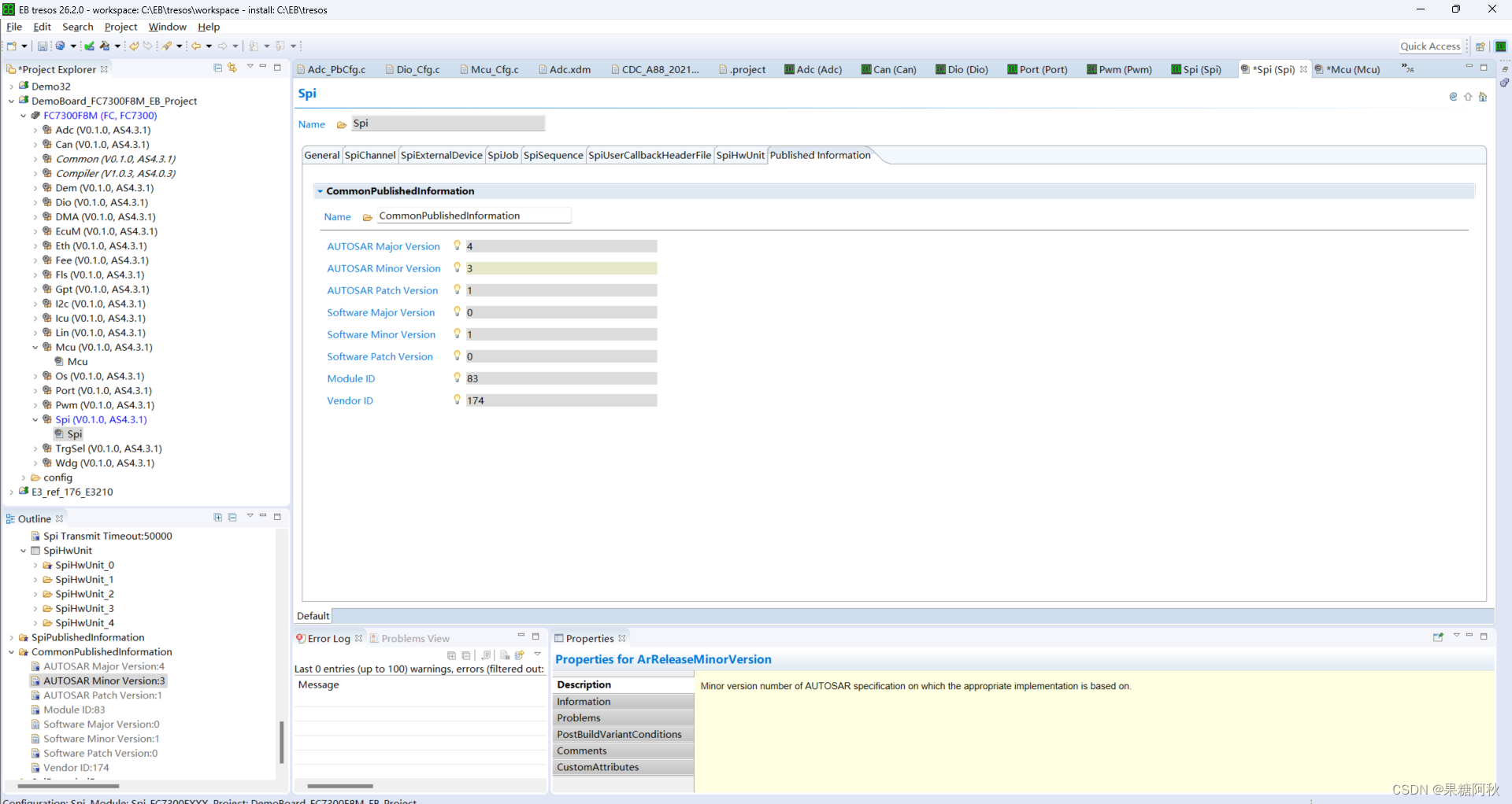 Autosar——MCAL SPI配置及使用学习笔记_autosar spi-CSDN博客