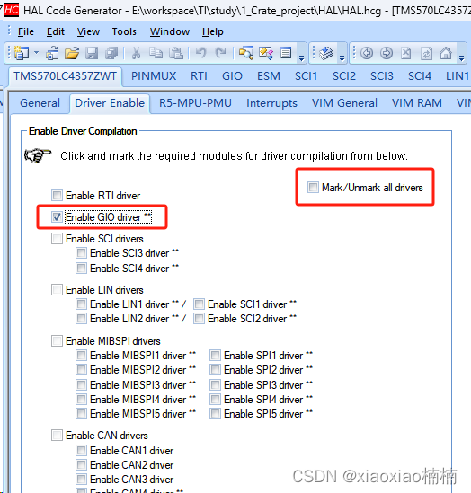 基于CCS创建一个HalCoGen工程_halcodegen-CSDN博客