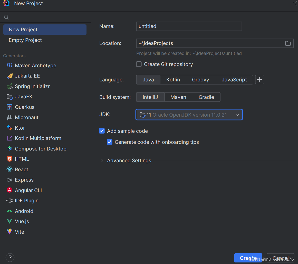 安装Idea并配置JDK11+运行你的第一个程序——HelloWorld_idea 配置jdk11-CSDN博客