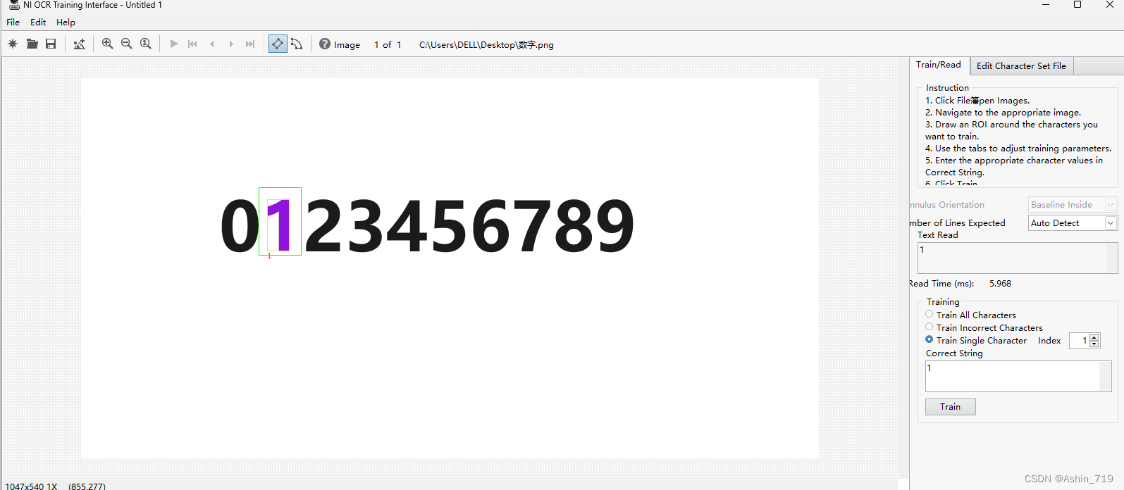 在Labview如何使用NI OCR Training进行字符训练？-CSDN博客
