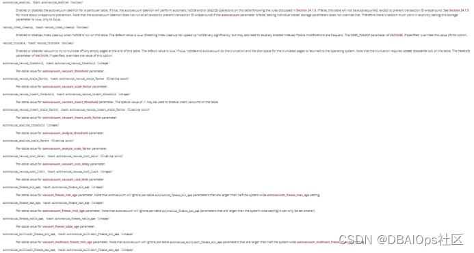 PG数据库AUTOVACUUM的优化小技巧_autovacuum worker-CSDN博客