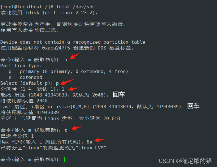 Linux磁盘分区与LVM_linux磁盘lvm分区-CSDN博客
