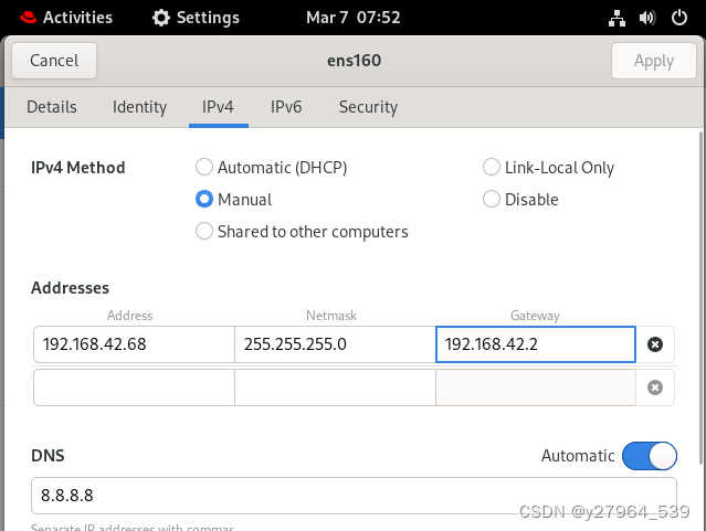 Redhat Enterprise Linux 9网络配置的三种方法_redhat网卡配置-CSDN博客