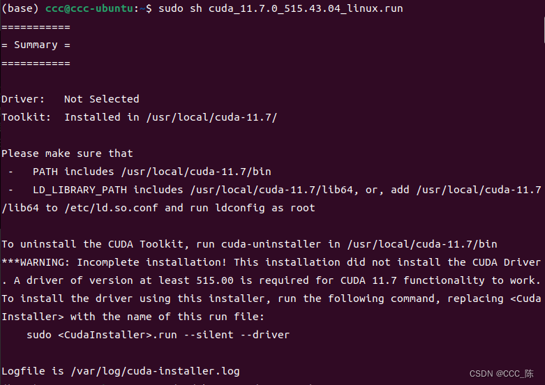 【Ubuntu22.04安装Paddlepaddle2.5.0】安装记录及各种踩坑记录_ubuntu paddle-CSDN博客