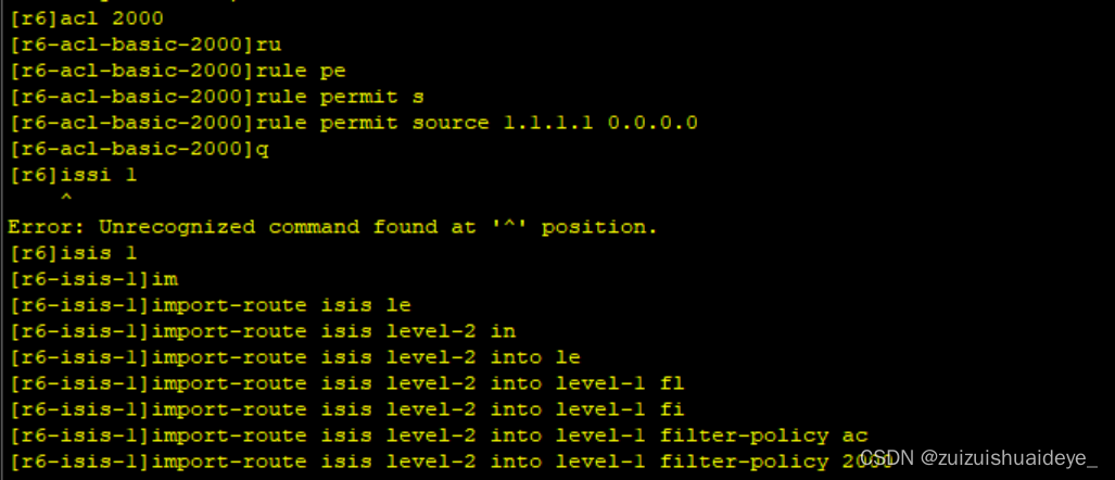 HCIP --ISIS实验-CSDN博客