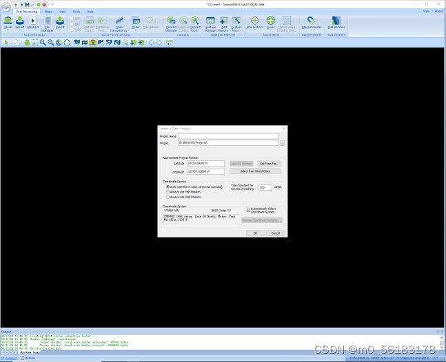 sonarwiz 6关于侧扫声呐数据的一些基础操作-CSDN博客