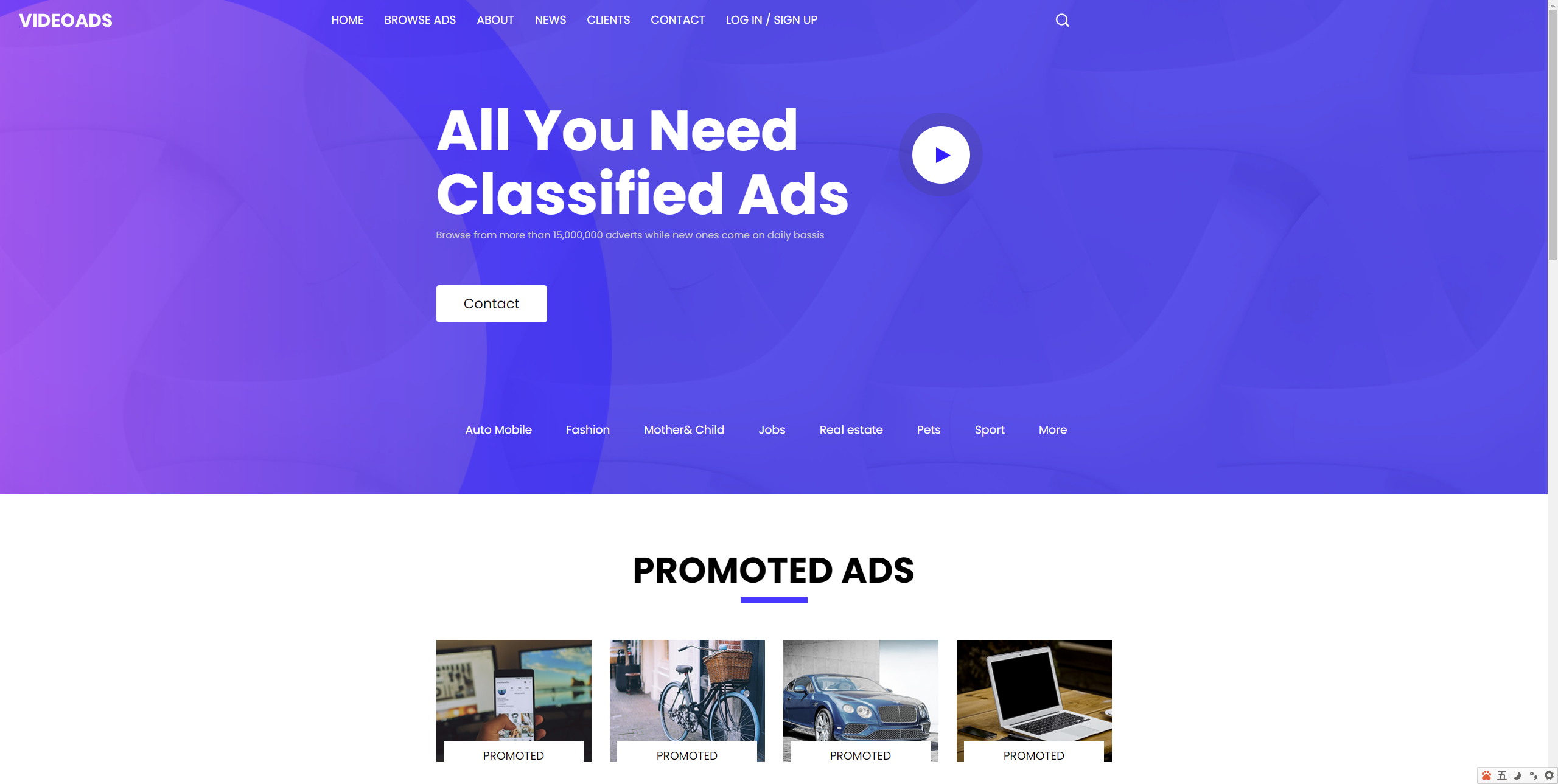 分享一个纯HTML响应式广告宣传服务公司html模板源码_纯广告网页源码-CSDN博客