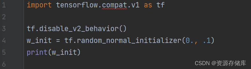 【tensorflow】【python】tf.random_normal_initializer-CSDN博客